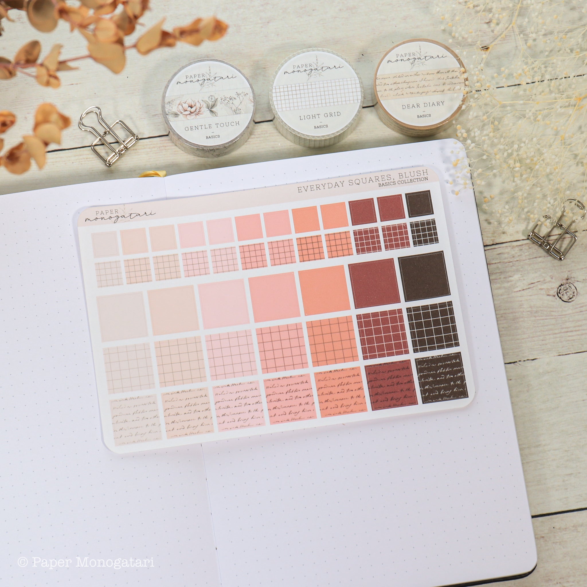 Everyday Square Stickers – Paper Monogatari